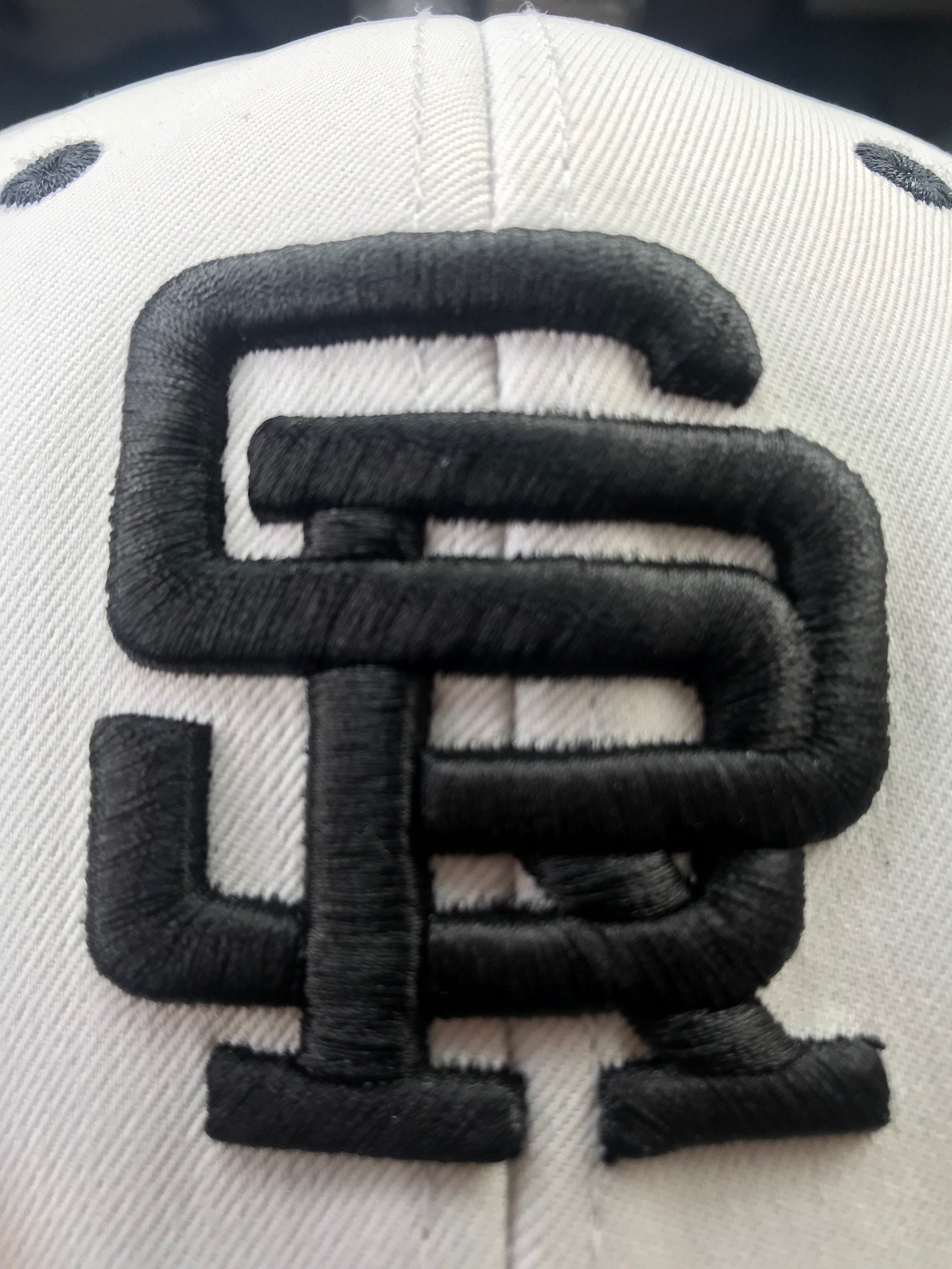 SR 3D Puff Woven Embroidery Design, 2.25 Inch Tall, Puff Embroidery ...