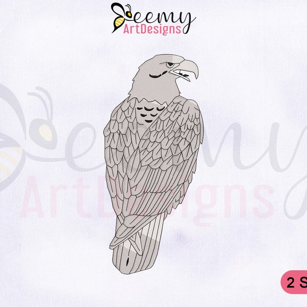 Falcon Embroidery Design - Etsy