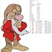 Seven Dwarf Grumpy Machine Embroidery Design | 4x4 & 5x7 Hoop | Grumpy ...