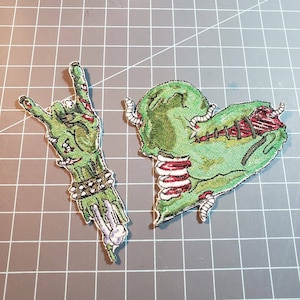 Horror Zombie Hands Embroidery Designs Bundle, 4x4 and 5x7 Hoop, Horror ...