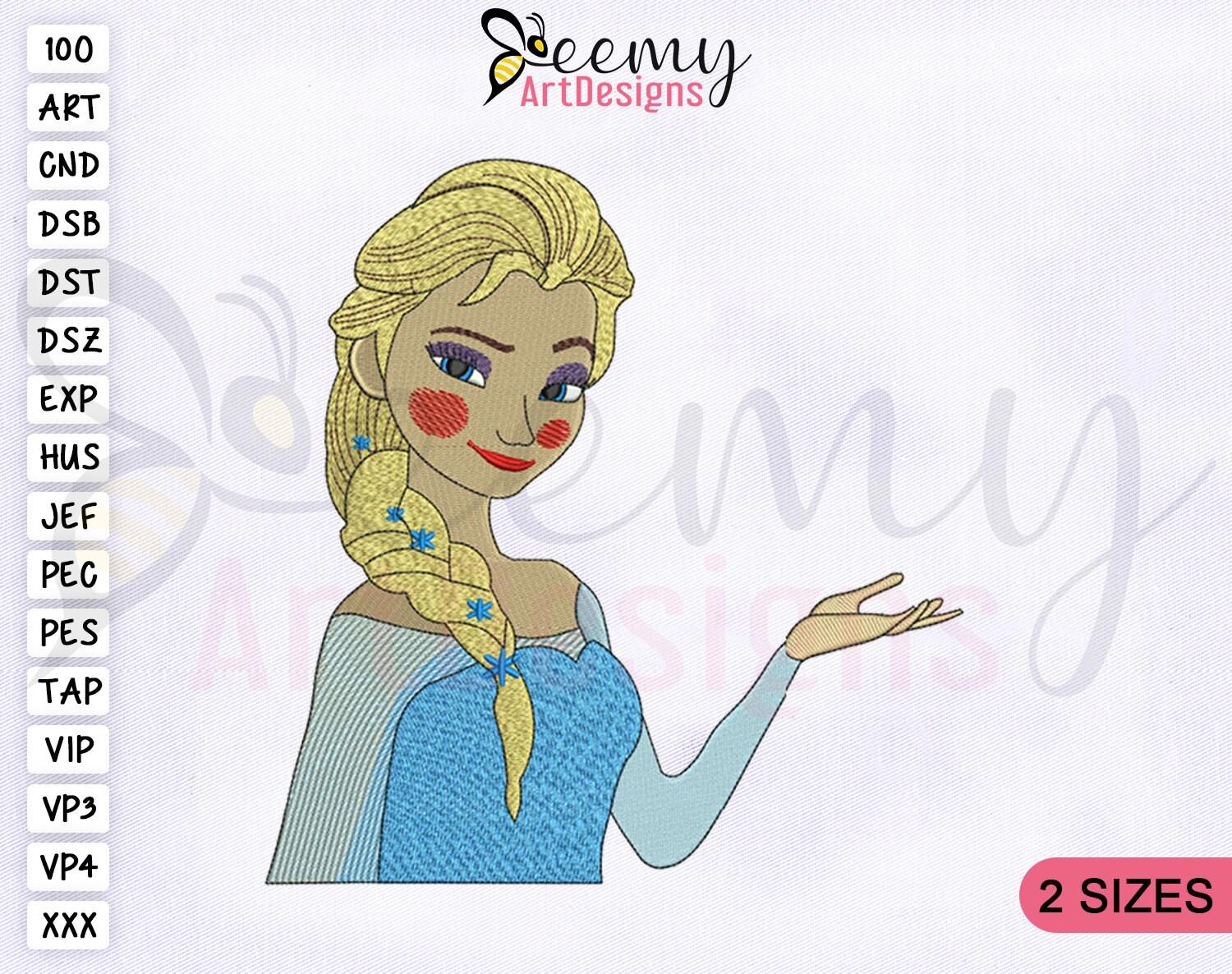 Frozen Embroidery Designs Bundle 4x4 and 5x7 Hoop EMB Frozen | Etsy