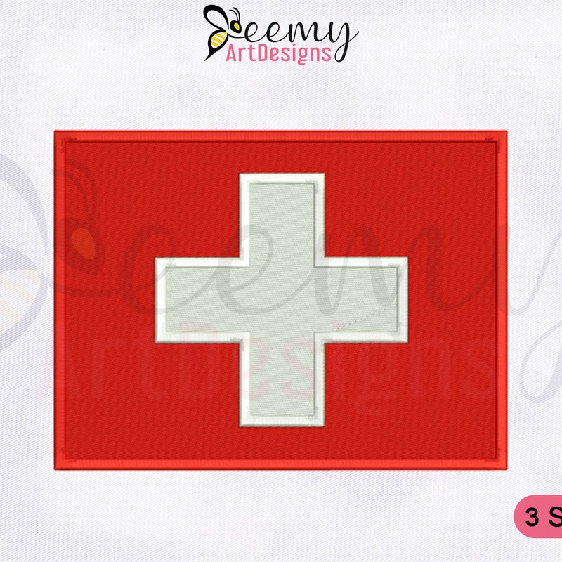 Swiss Flag Art - Etsy