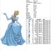 Cinderella Machine Embroidery Design, Princess Embroidery Designs ...