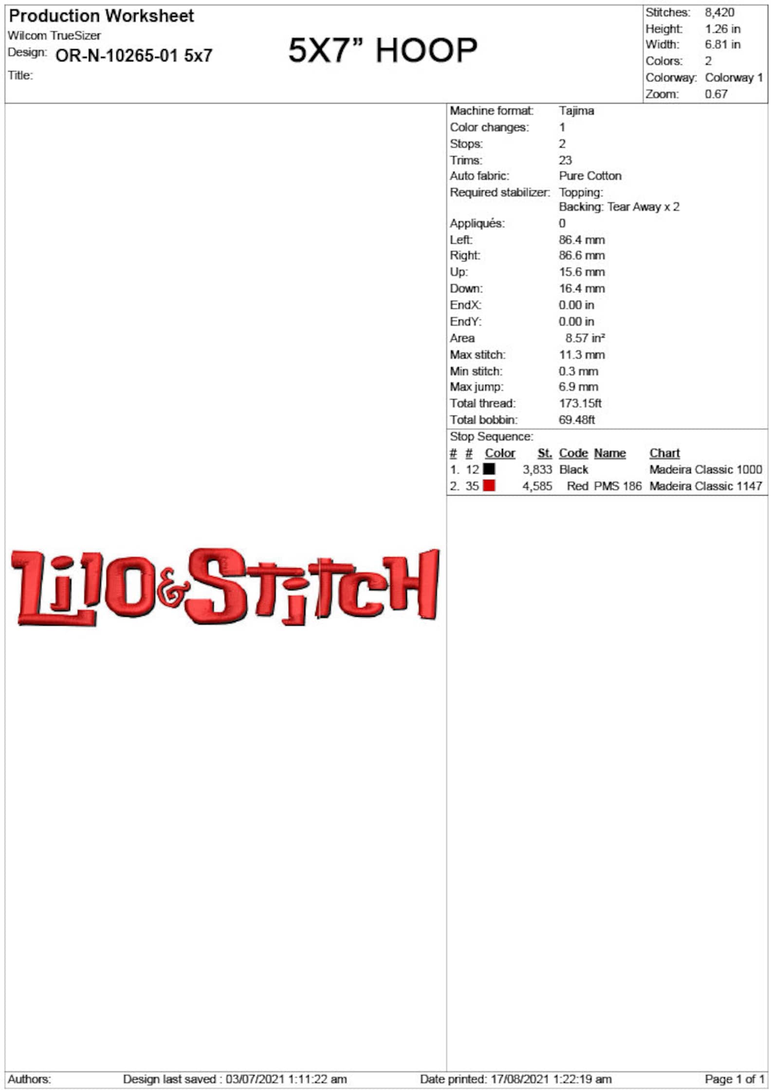 Lilo and Stitch Logo Machine Embroidery Design Logo - Etsy