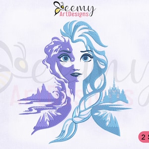 Frozen Embroidery Designs Bundle, 2 Sizes EMB Designs, Frozen Embroidery Bundle, Frozen Logo ...