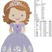 Sofia the First Machine Embroidery Design, 4x4 & 5x7 Hoop, Princess ...