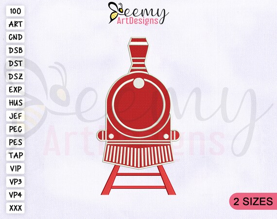 Polar Express Monogram Train Embroidery Design 4x4 and 5x7 | Etsy