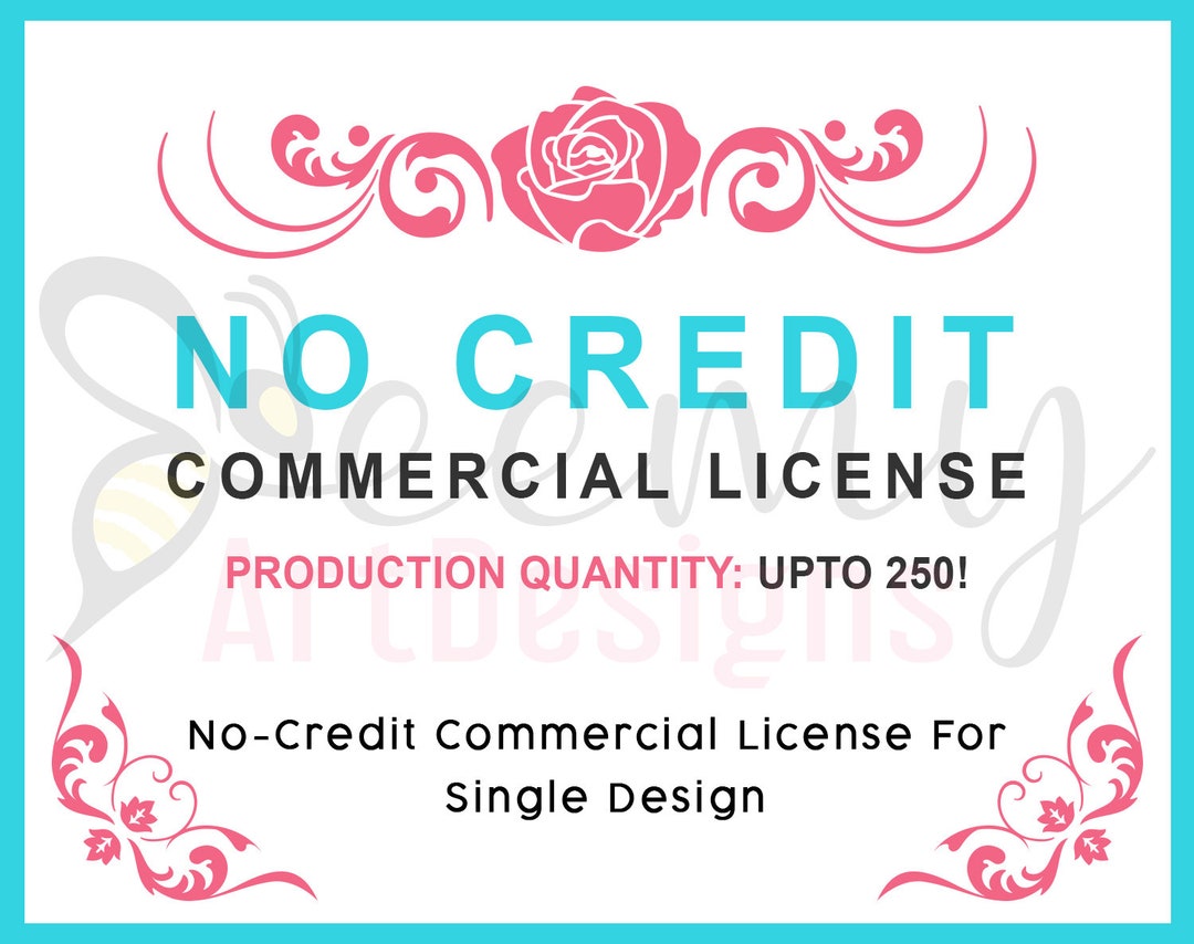 No-credit COMMERCIAL LICENSE for One Digital Product Design for One ...