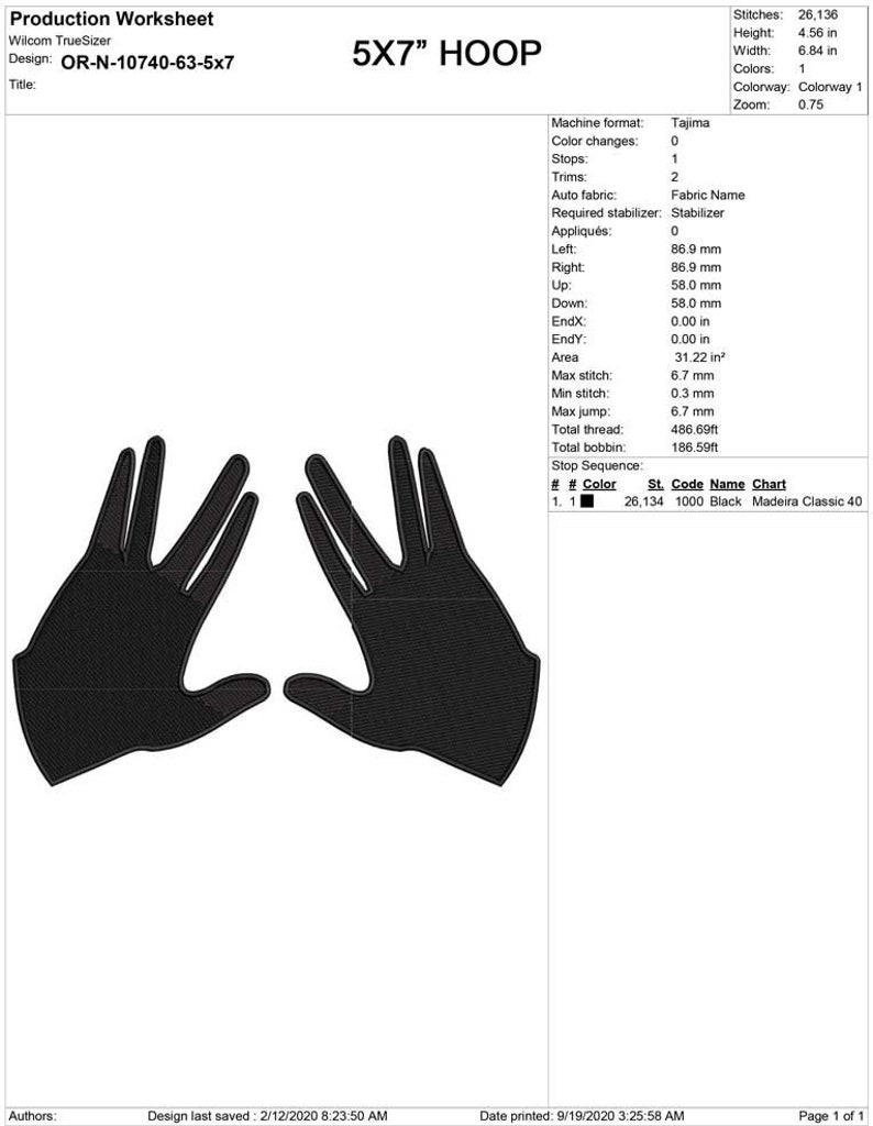 Kohen Hands Symbol Machine Embroidery Design 4x4 and 5x7 - Etsy