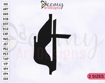 Methodist Cross - Etsy