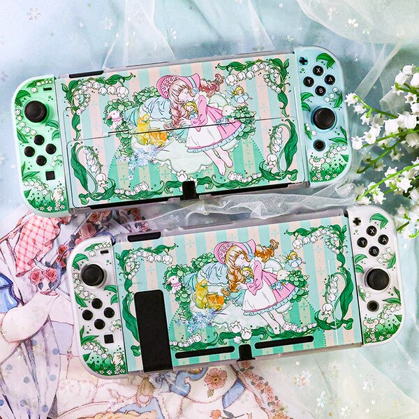 Nintendo Switch Shell Flower - Etsy