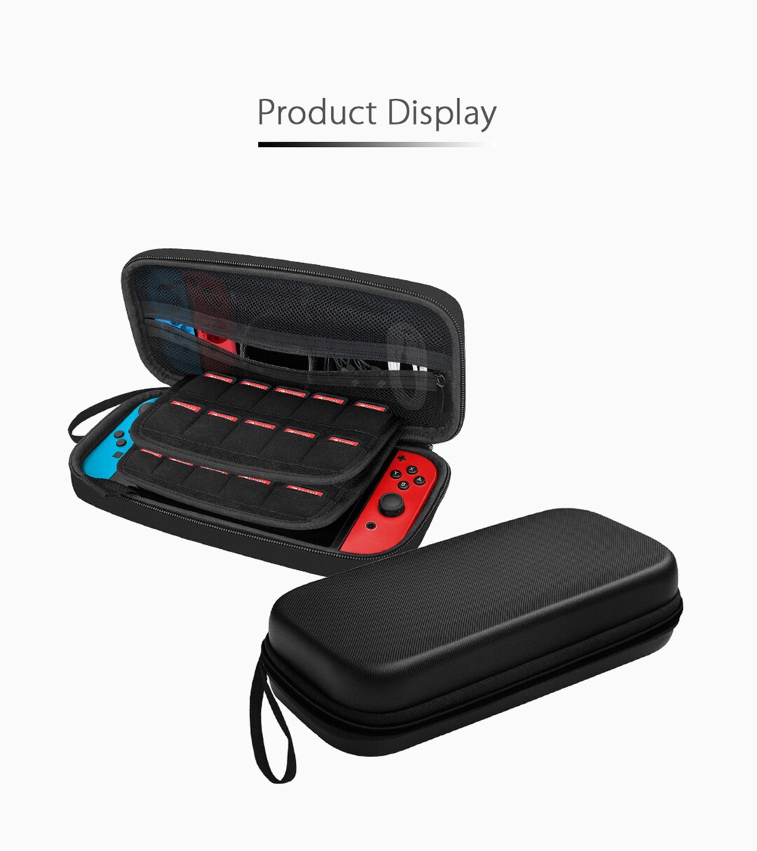 Modern Nintendo Switch Carrying Case, Full Cards Earphones and Nintendo ...