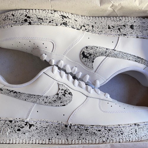 Custom Nike Air Force 1 Splatter Custom Color Hand Painted - Etsy