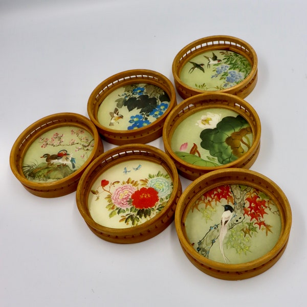 Asian Coasters - Etsy