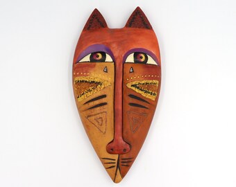Laurel Burch Mask - Etsy