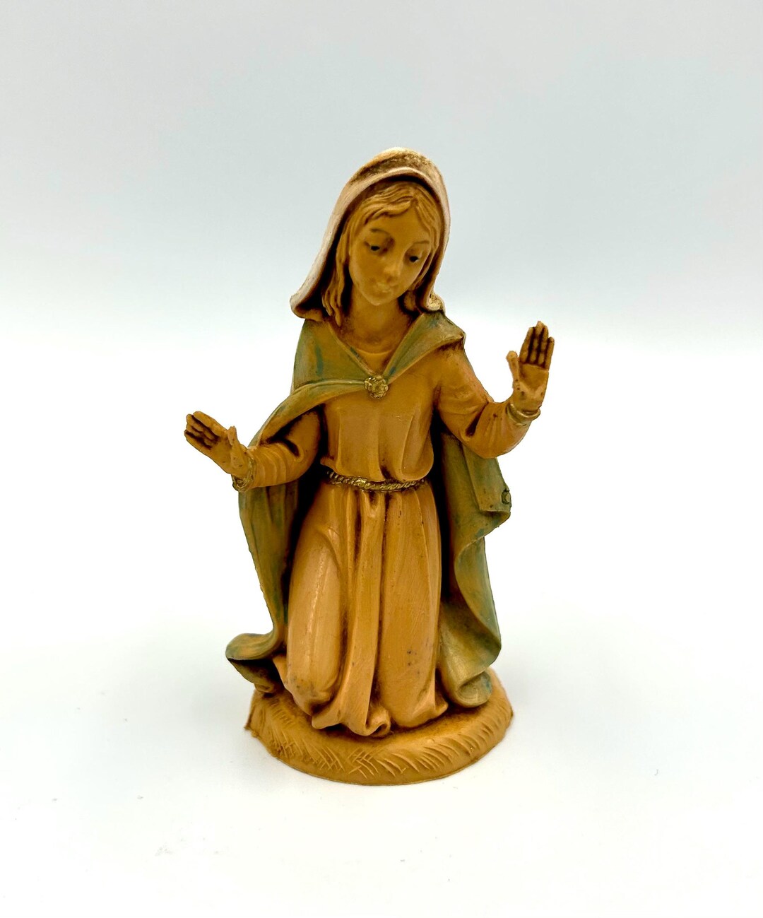 Vintage Fontanini Italy Virgin Mary Christmas Nativity Figurine 1983 ...
