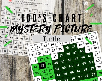 Hundreds Chart Mystery Picture - Etsy