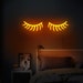 Lashes Neon Signlashes Led Signlashes Light Signlashes Wall - Etsy