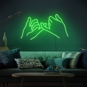 Pinky Promise Neon Sign,pinky Promise Led Sign,pinky Promise Light Sign ...