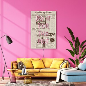 Do It for the Plot Neon Sign, Do It for the Plot Wall Art, Neon Poster ...