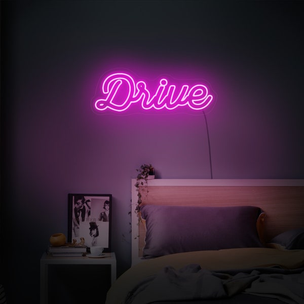 Pink Neon Sign - Etsy