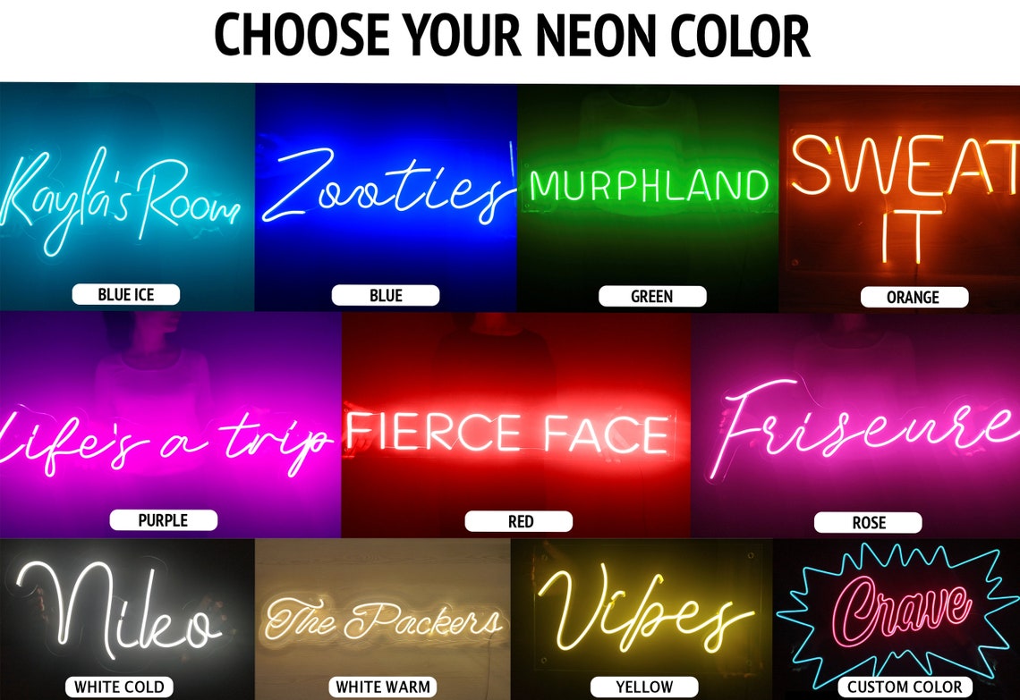 Michigan Neon Sign,michigan Led Sign,michigan Light Sign,michigan Wall ...