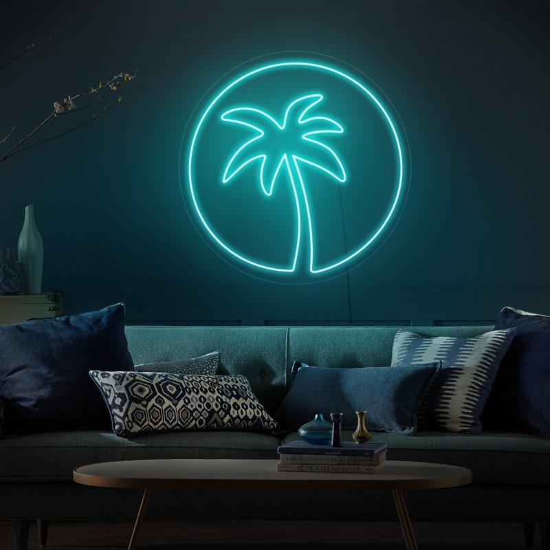 Palm Tree Light - Etsy