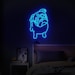 Pug Neon Sign, Dog Neon Sign, Pug Lover Gift, Pug Led Sign, Pet Neon ...