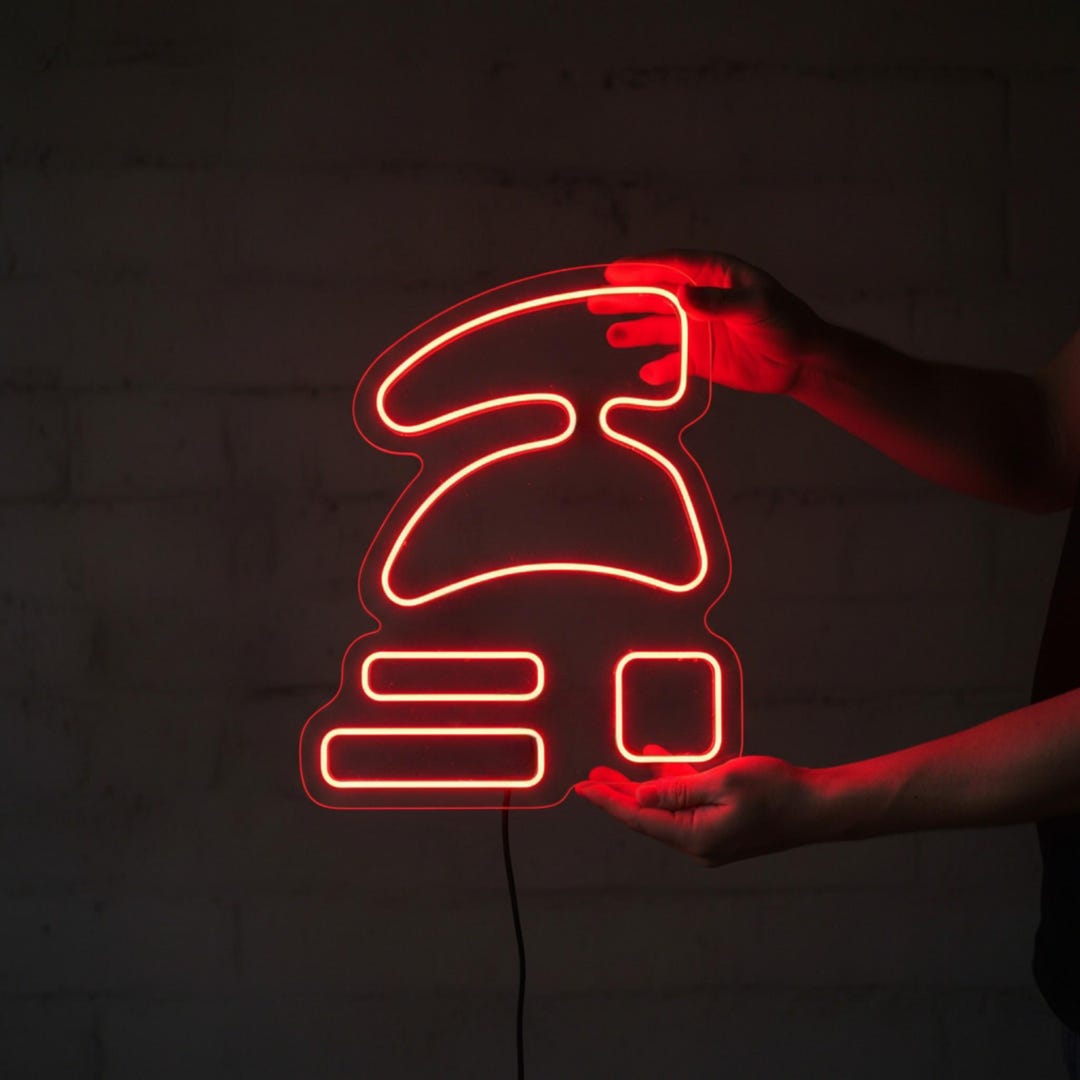 OSRS Ironman Neon Sign, Old School Runescape Wall Art, OSRS Ironman ...