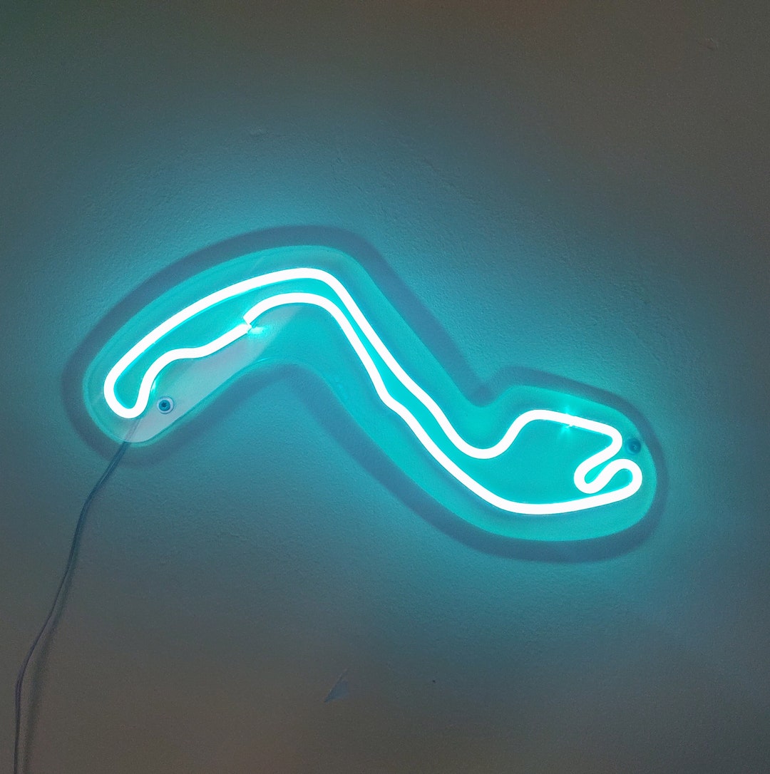 Formula 1 Neon Sign, F1 Neon Sign, Monaco Race Track Neon Sign, Monaco ...