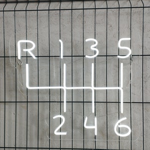 Car Gearbox Neon Sign,gearbox Neon Sign,speed Gear Neon Sign,automotive ...