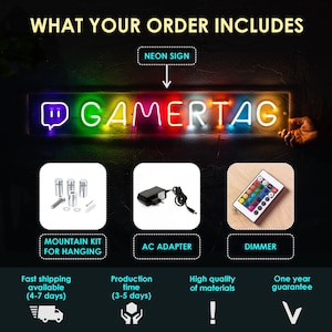 What If It All Works Out Neon Sign, Neon Poster on Newspaper, Pop Neon ...