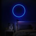ZEN Circle Neon Sign, Circle Neon Sign, Circle Led Sign, Japanese Enso ...