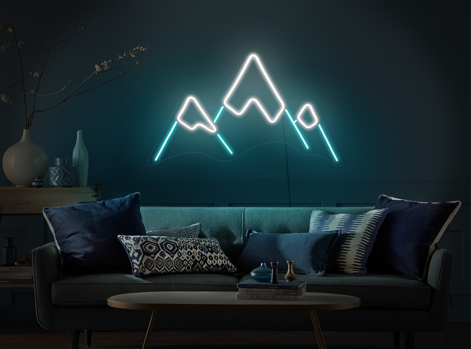 Mountain Neon Signmountain Neon Lightmountain Led | Etsy
