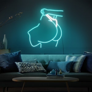 Woman Body Neon Sign,woman Body Led Sign,woman Body Light Sign,body ...