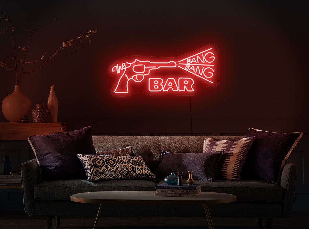 The Bang Bang Bar Neon Sign, Twin Peaks Neon Sign, Twin Peaks Led,bang ...