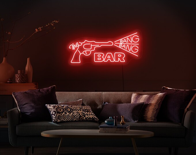 The Bang Bang Bar Neon Sign, Twin Peaks Neon Sign, Twin Peaks Led,bang ...