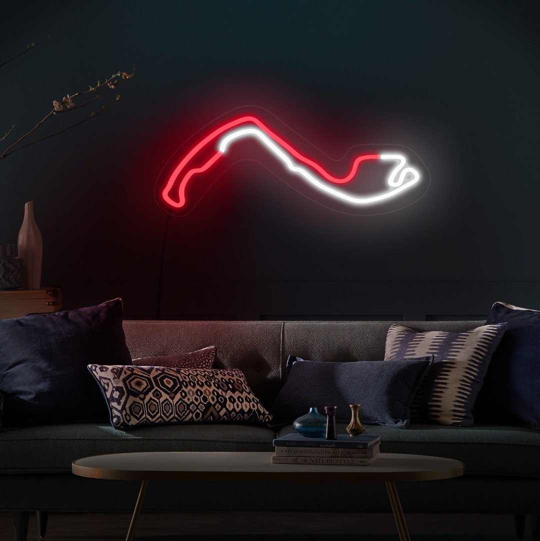Monaco F1 Grand Prix Neon Sign, Monaco Race Track Neon Sign, Formula 1 ...
