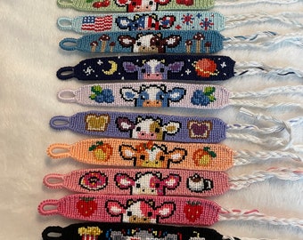 Cow Bracelet, Cow Handmade Friendship Bracelets, Friendship Bracelet ...