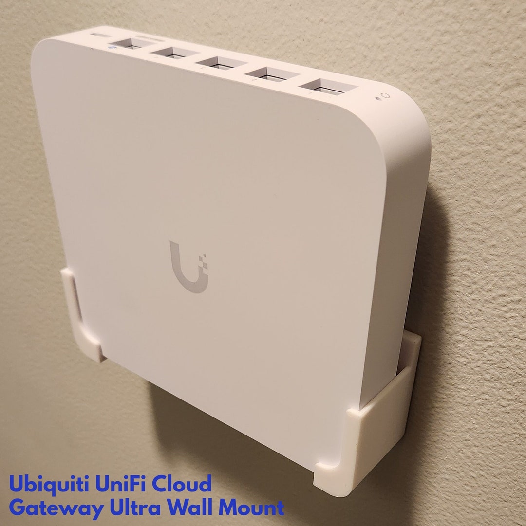 Wall Mount for Ubiquiti Unifi Gateway Ultra - Versatile Orientation and ...