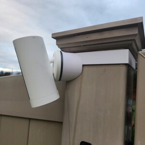 Ring Stick up PRO Camera Vinyl Fence Post Mount - Etsy