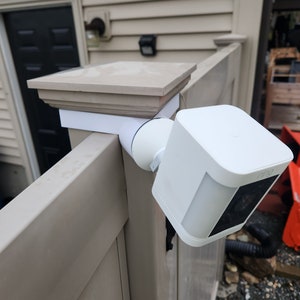 Ring Spotlight Cam Pro or Plus Vinyl Fence Post Mount - Etsy