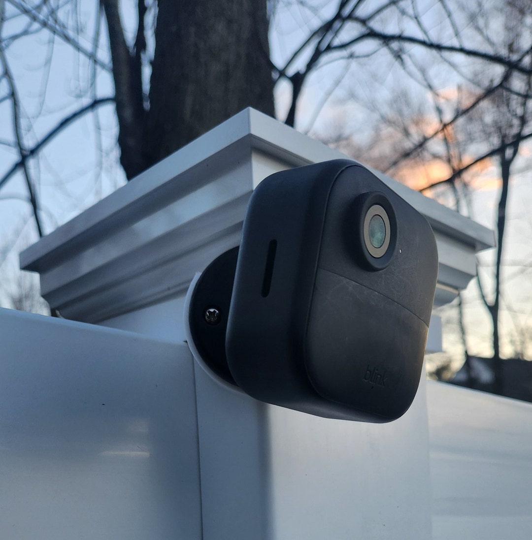 Blink Camera V4 Vinyl Fence Post Mount - Etsy