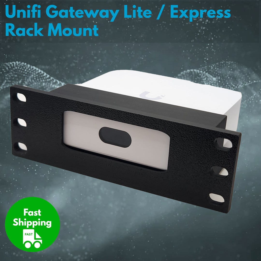 Rack Mount for Unifi Express/gateway Lite - Easy Installation UXG / UX ...