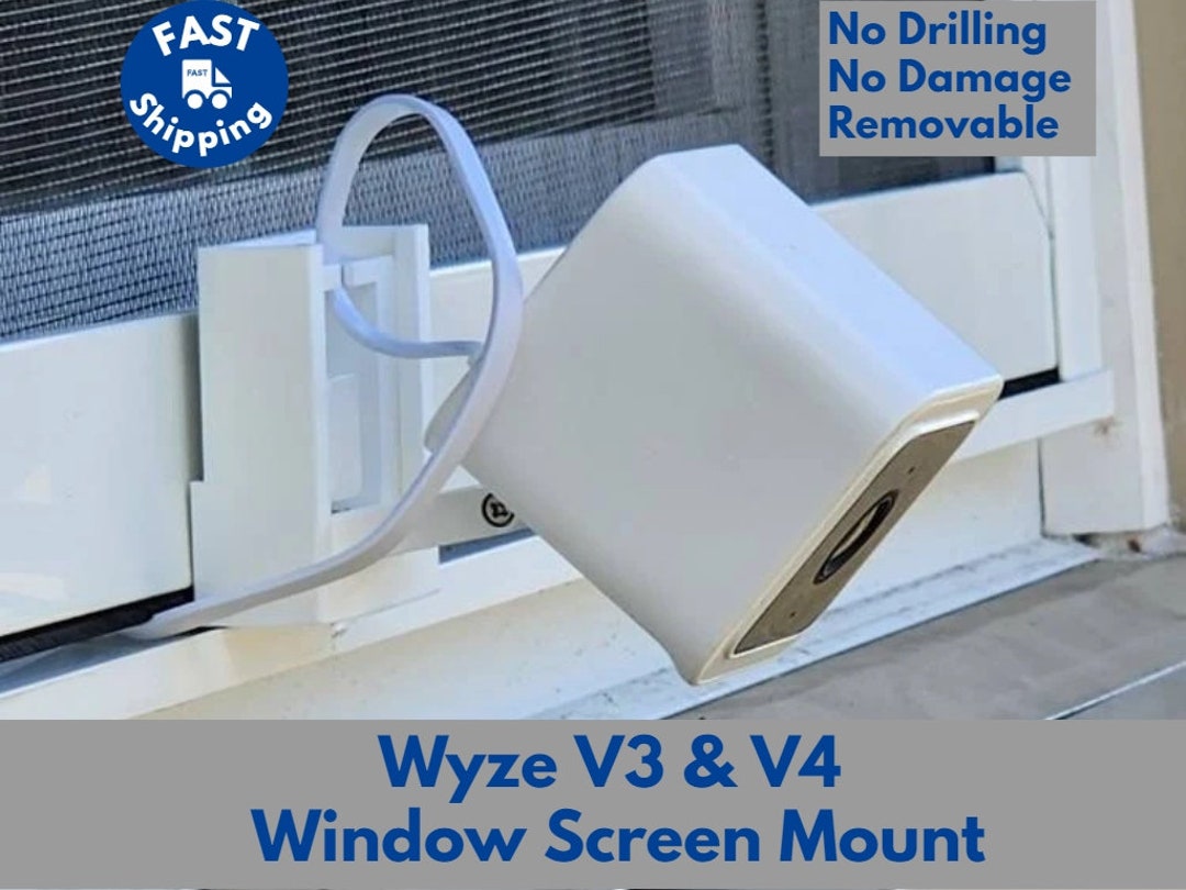 Wyze Cam V3, V3pro, V4 Window Screen Mount - Etsy