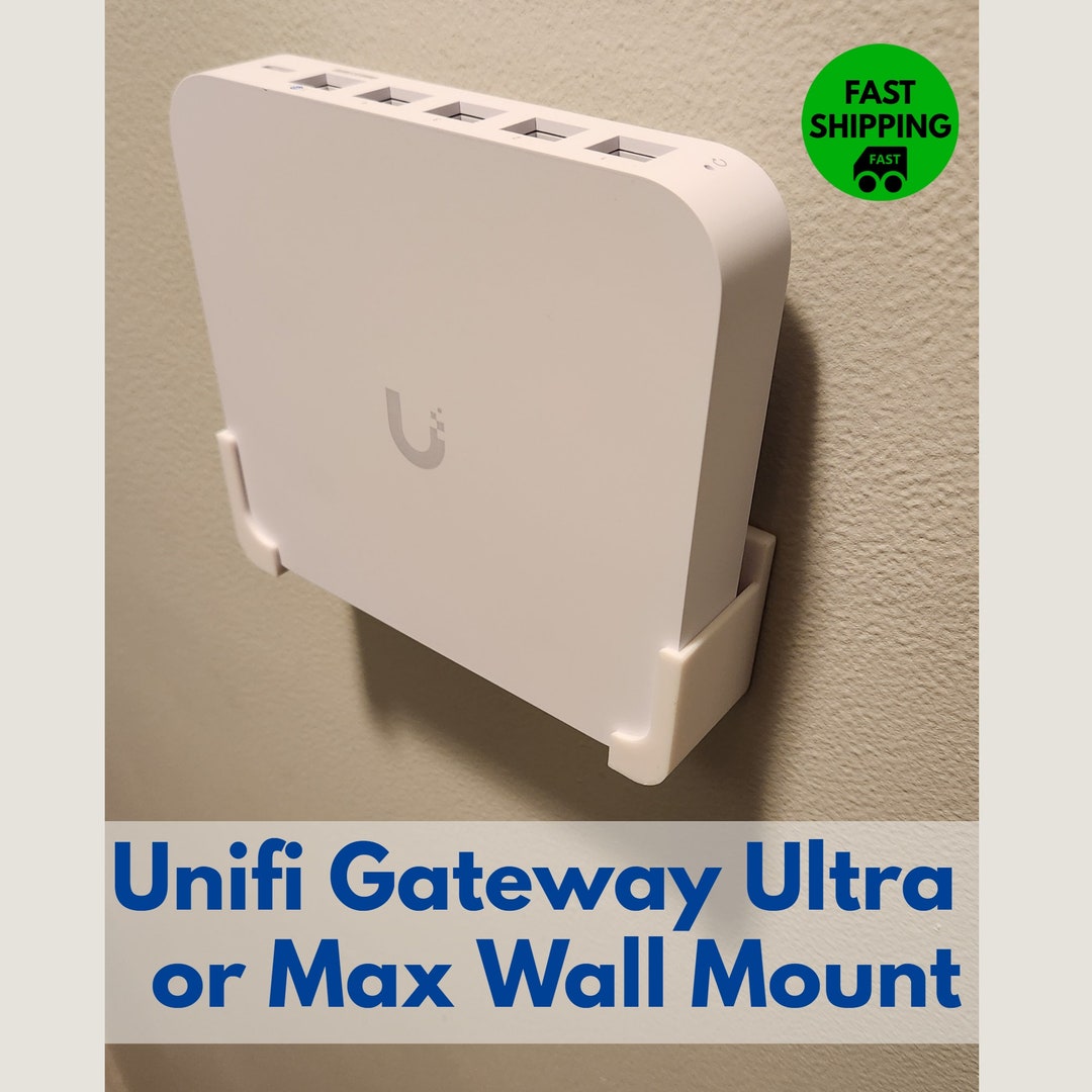 Wall Mount for Ubiquiti Unifi Gateway Max - Easy to Install - Etsy