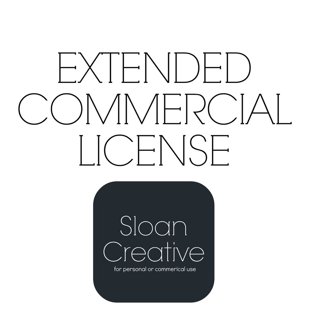 Extended Commercial Use License for Seamless Patterns - Etsy
