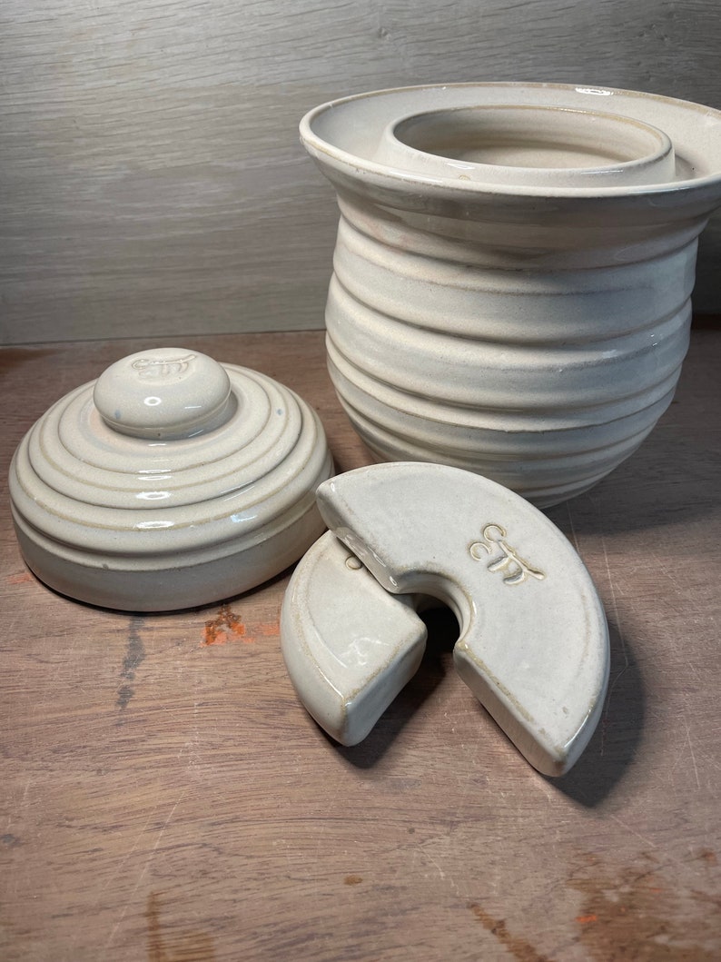 Custom Sized Split Weight to Go With Our Kimchi/kombucha Fermentation ...