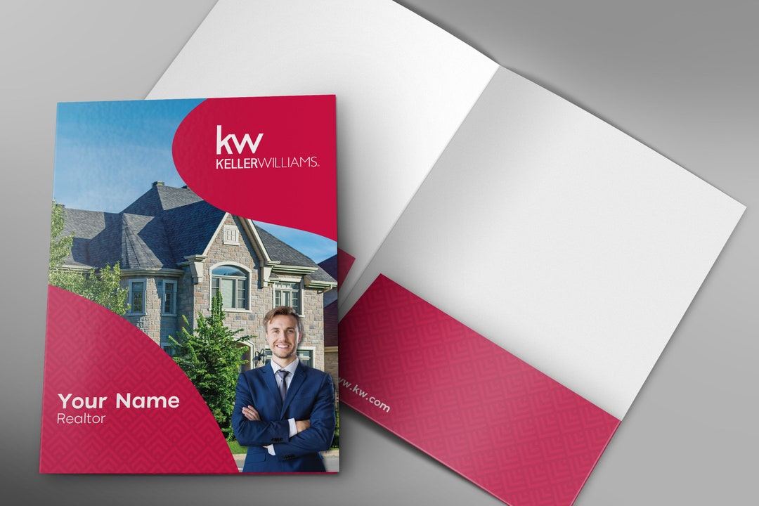 Keller Williams Presentation Folder Velvet Laminating With Your Logo ...
