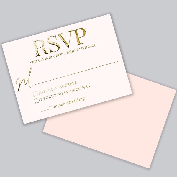 Wedding Rsvp Cards - Etsy